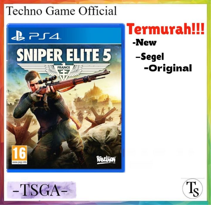 Sniper Elite 5 Ps4 Deluxe Edition PS4 PS5 | Lazada Indonesia