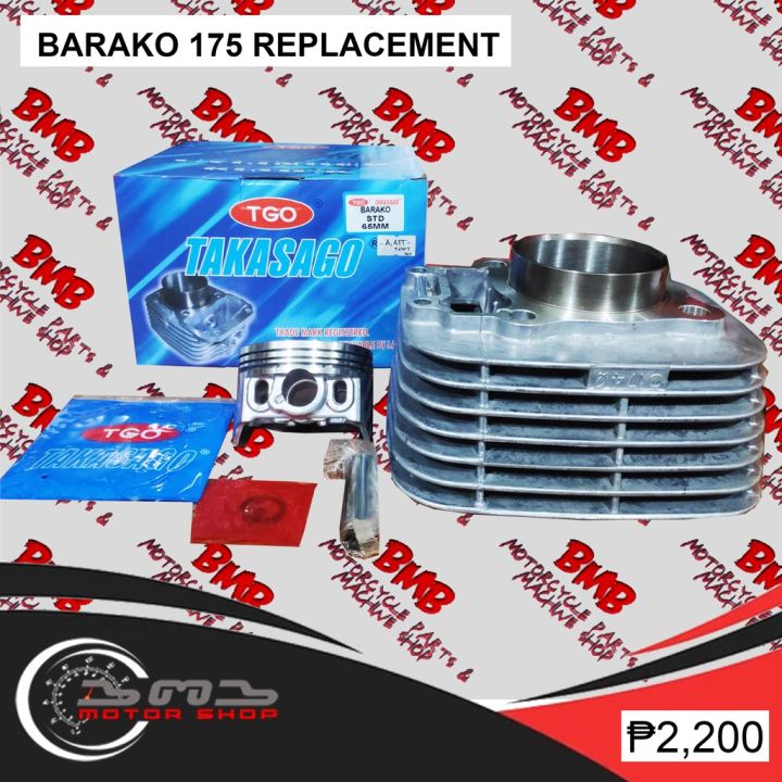 Cylinder Block TAKASAGO Barako 175 Replacement BARAKO 1 STD / MAKOTO ...