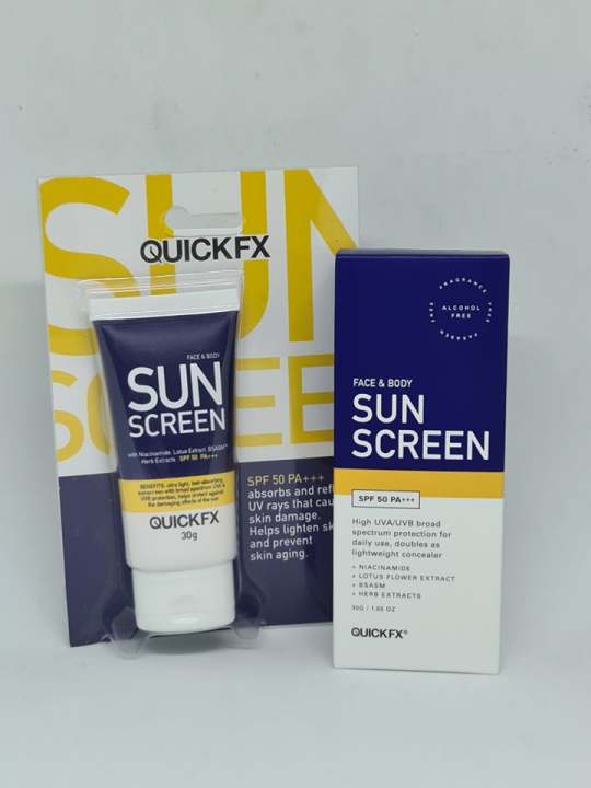 Quick Fix FX Sunscreen 10 grams and 30 grams | Lazada PH