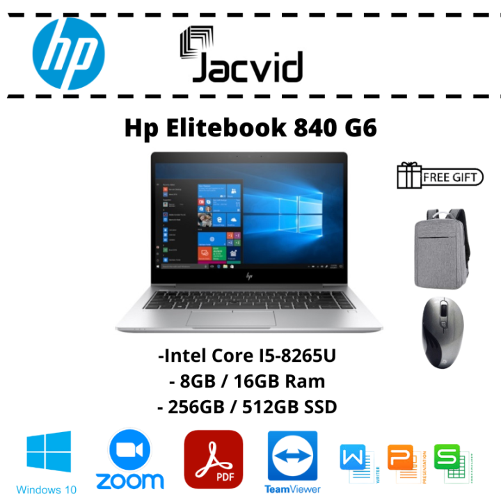 Hp Elitebook 840 G6 (Intel Core I5-8th Gen & I7-8th Gen / 8GB Ram ...