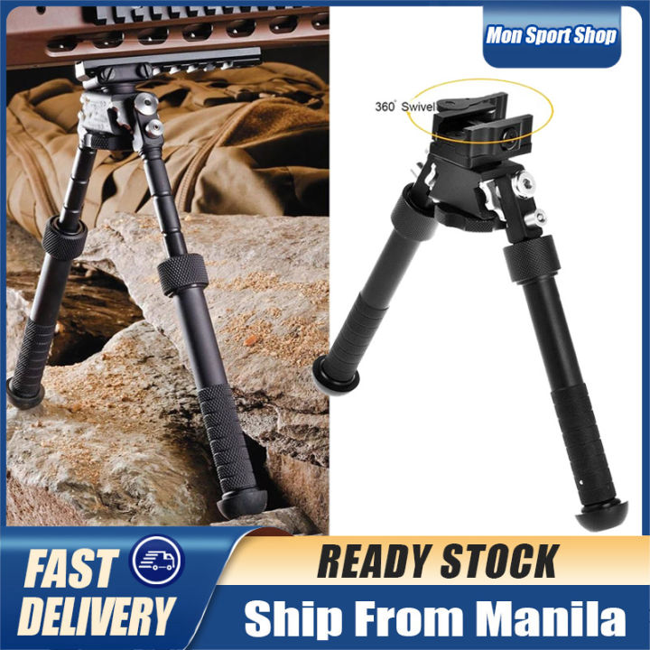 Pivoting Mount Unique Tilting 360 Degree Rotating V8 Bipod for Hunting ...