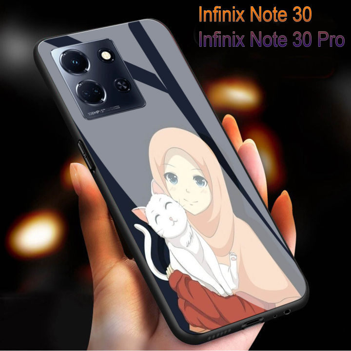 INFINIX NOTE 30 / 30 PRO - Softcase Glass Kaca - Casing Handphone ...