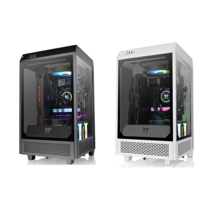 THERMALTAKE The Tower 100 Black, The Tower 100 White Mini itx Case ...