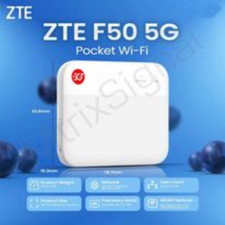 ZTE F50 5G Pocket WiFi | Lazada PH