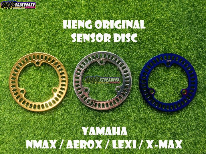 HENG ORIGINAL SENSOR DISC ABS YAMAHA NMAX / AEROX / X-MAX / LEXI 125 ...