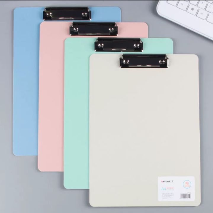 YUTU A4 Clip Board Student Writing Pad Hard Board Clip Pad Folder ...