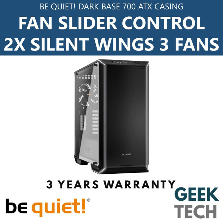 BE QUIET! Dark Base 700 Tempered Glass ATX Casing | Lazada