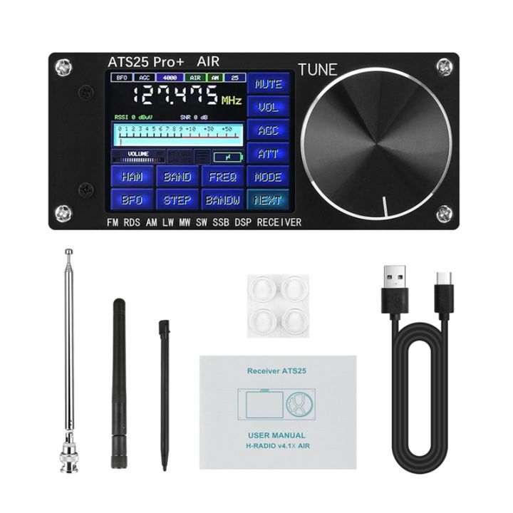 ATS25 Pro+ AIR Full Band Radio Receiver FM SW SSB MW LW AIR SDR ...