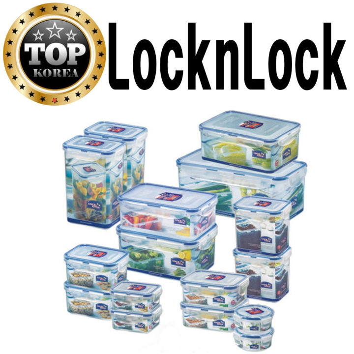 ★LocknLock★ Classic Airtight Container // Rectangle, Square, Round Side ...