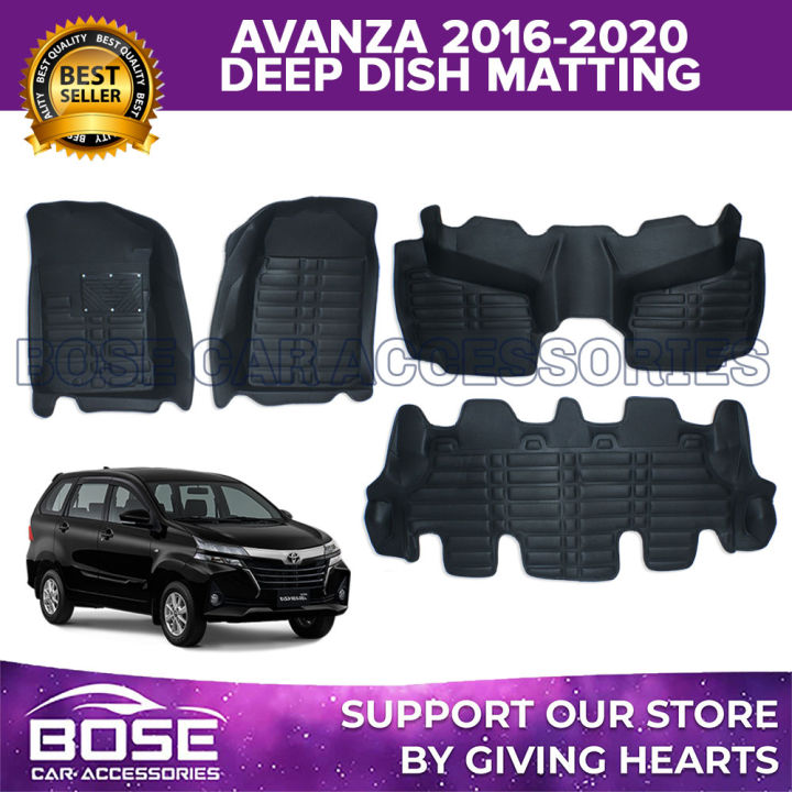 5D Deep Dish Matting for Toyota Avanza J G E 2016 2017 2018 2019 2020 ...