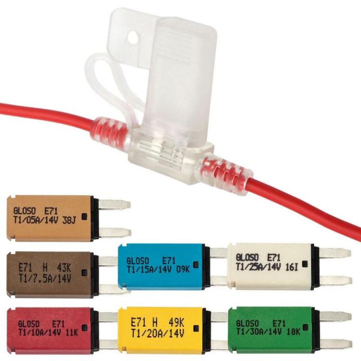 DC Circuit Breaker 14V Fuse Automatic Reset Fuse Circuit Breaker ...