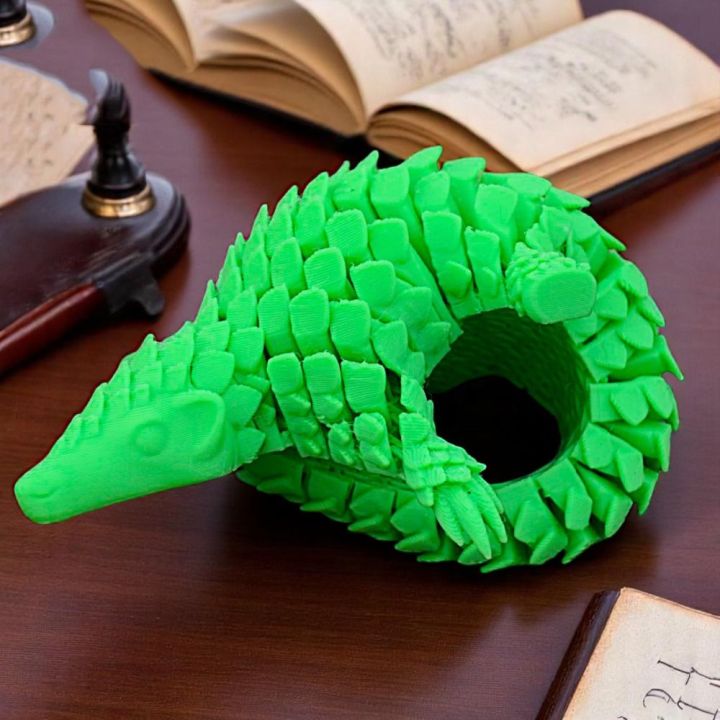 DJDK Movable Joints 3D Printed Pangolin Cartoon Realistic 3D Printed ...
