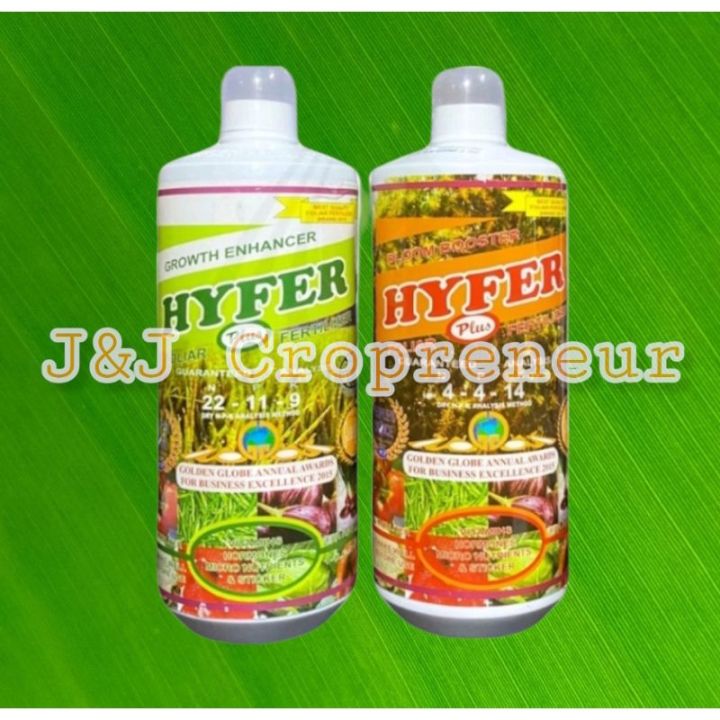 Foliar Fertilizer: Hyfer Plus Growth Enhancer/Bloom Booster 1liter ...