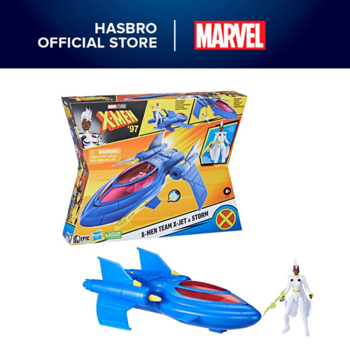 Marvel Studios X-Men '97, X-Men Team X-Jet and 4-inch Sto Figure, Super ...
