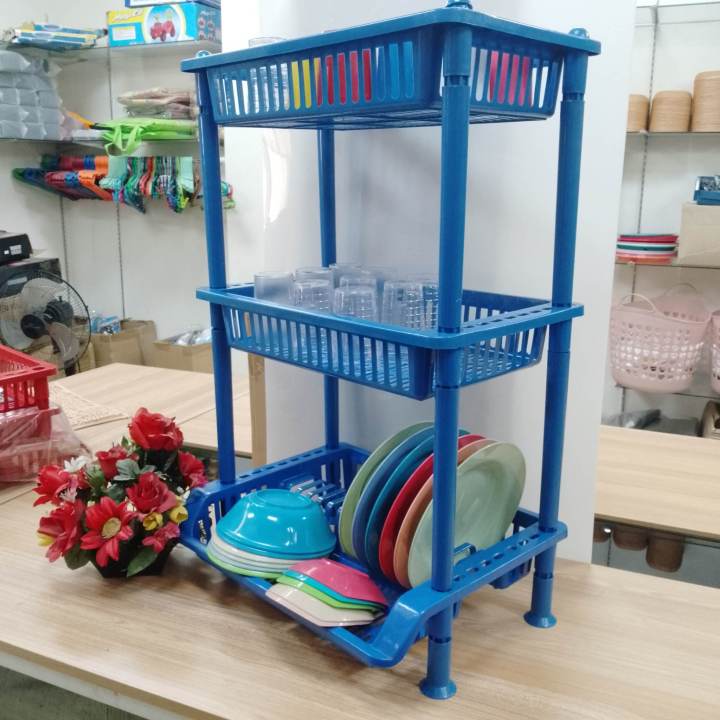 3 LAYER PLASTIC DISH DRAINER RACK KITCHEN ORGANIZER RACK | Lazada PH