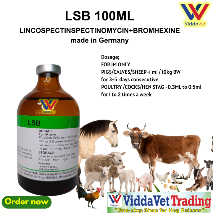 1 bot LSB 100ml made in Germany for livestock poultry pigs cattle ...