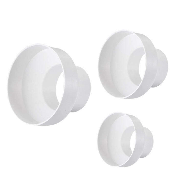 Ventilation Pipe Reducer Adapter Pipe Air Duct Adapter Pipe Connector ...