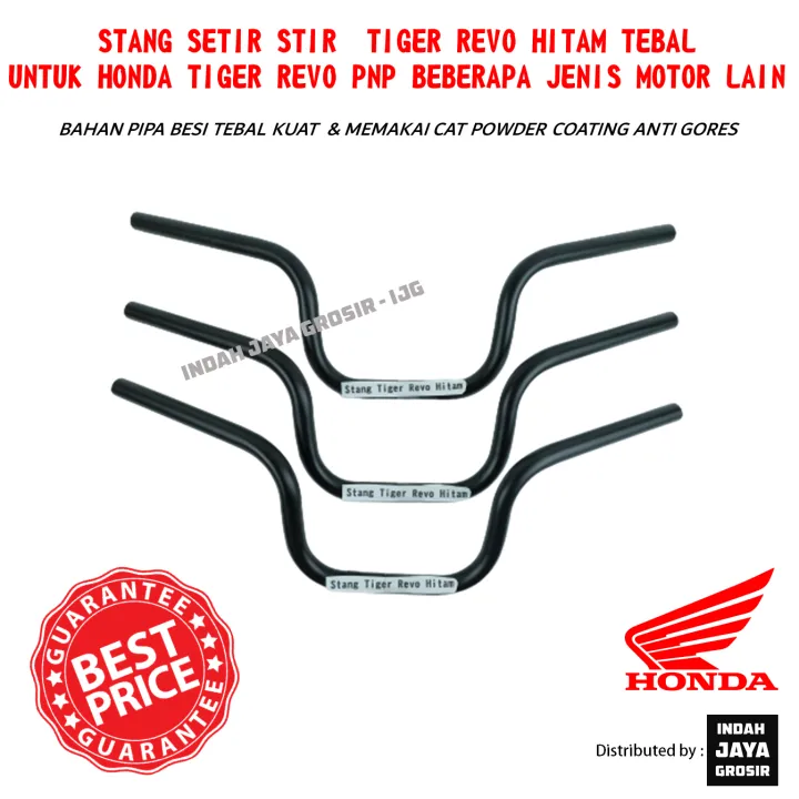 STANG SETIR STIR TIGER REVO HITAM TEBAL UNTUK HONDA TIGER REVO PNP ...
