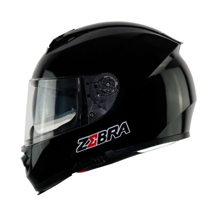 ZEBRA 715 Motorcycle Helmets Plain Full Face Motor Helmet Dual Visor ...