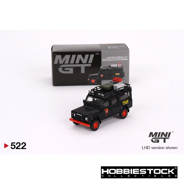 Mini GT 1/64 Land Rover Defender 110 Mobile Brigade Corps (KORPS BRIMOB ...