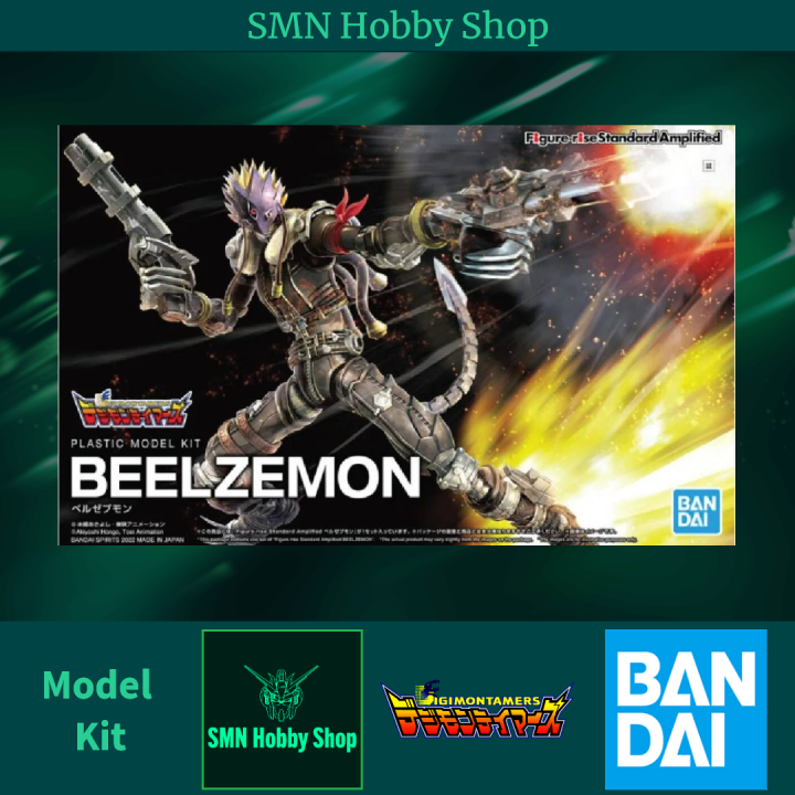FRS - Figure-Rise Standard Amplified Beelzemon Model Kit [Digimon ...