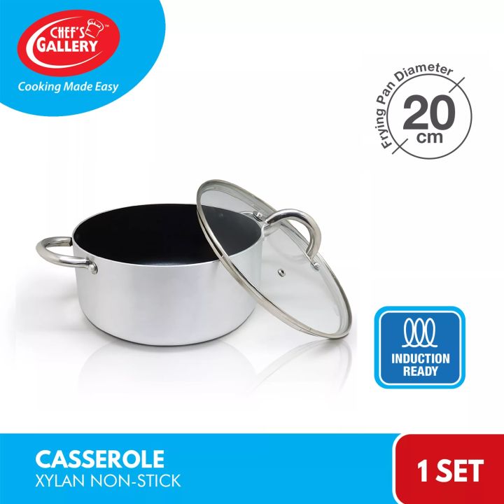 Chef's Gallery Casserole 20cm (Induction Ready) | Lazada PH