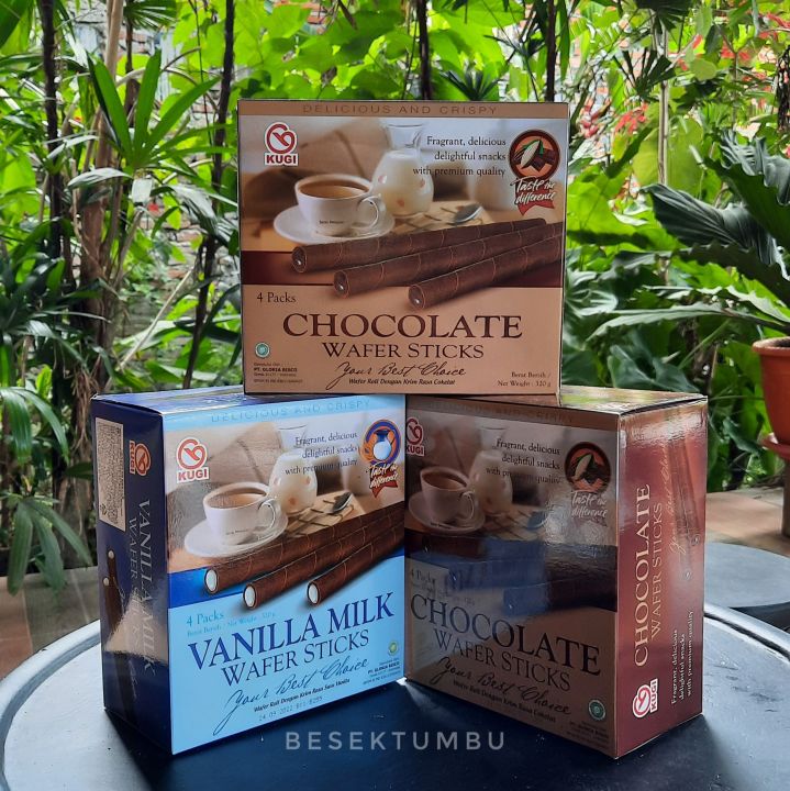 KUGI WAFER STICK 320 gram 1 DUS / WAFER STICK COKLAT | Lazada Indonesia