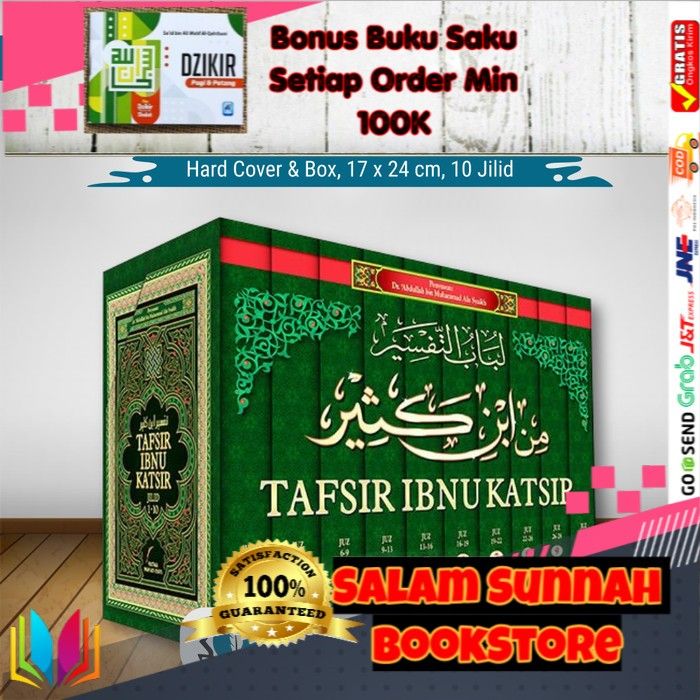 Buku Tafsir Ibnu Katsir Edisi Lengkap 10 Jilid - Pustaka Imam Syafii | Lazada Indonesia