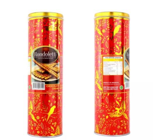 Rondoletti Cafe Style Cream Wafer Assorted Christmas Edition 300 g ...