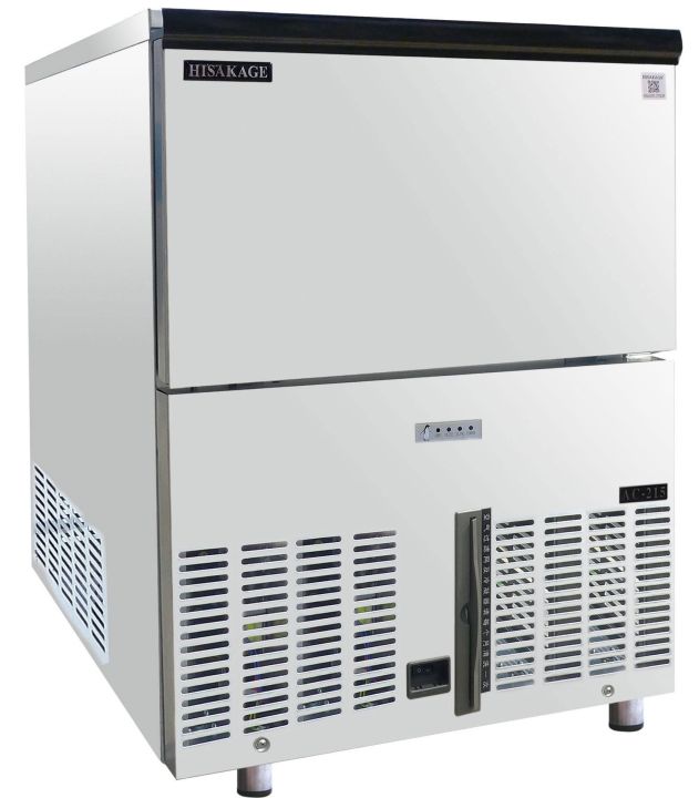 Ice machine 90kg round ice machine EC-200 small commercial all-in-one ...