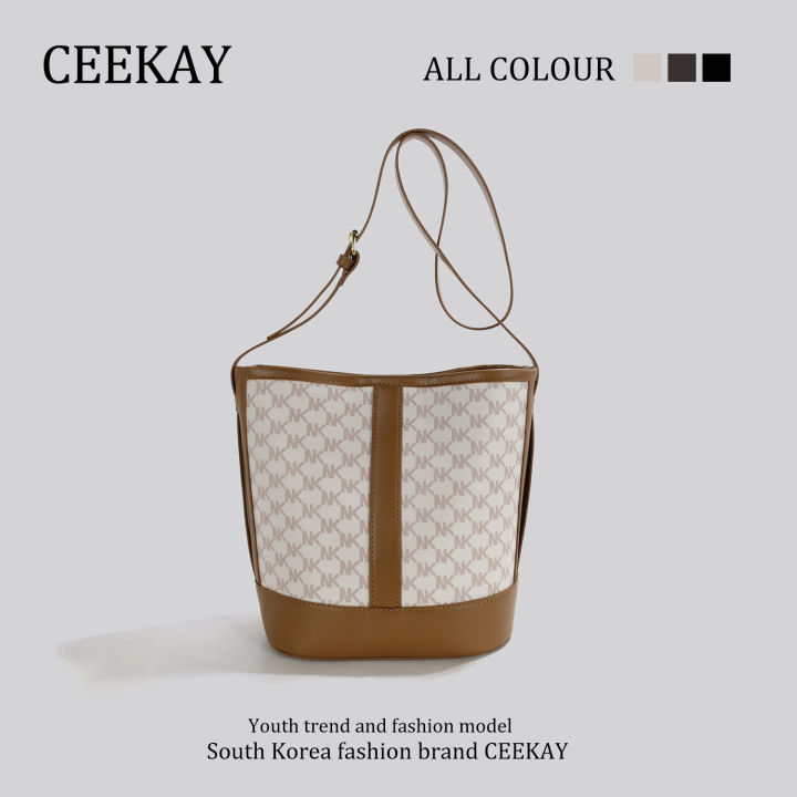 Ceekay Authentic Large-Capacity Bucket Bag High Sense Niche Bag Female ...