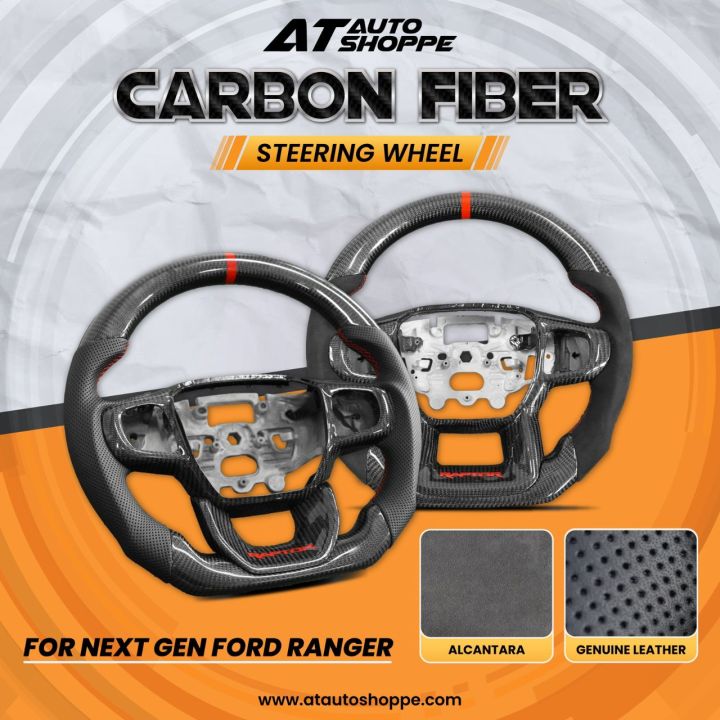 Ford Ranger Raptor Next Gen Carbon Fiber Steering Wheel Roda Stereng ...