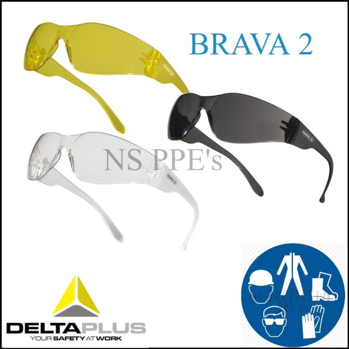 DELTA PLUS BRAVA 2 SAFETY GOGGLES | Lazada PH
