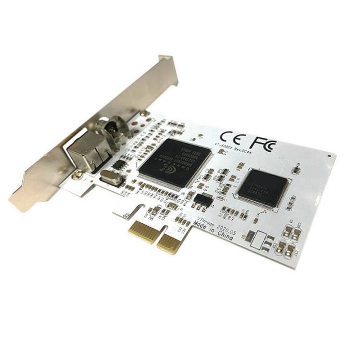 PCIE Expansion Card PCIE to AV Surveillance HD 640X480 Resolution Video ...