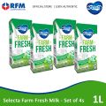 Selecta Farm Fresh Milk 1 Liter - set of 4s | Lazada PH