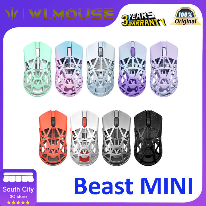 【Available in stock】Wlmouse Beast MINI Gaming Mouse, 26000DPI, 2.4G ...