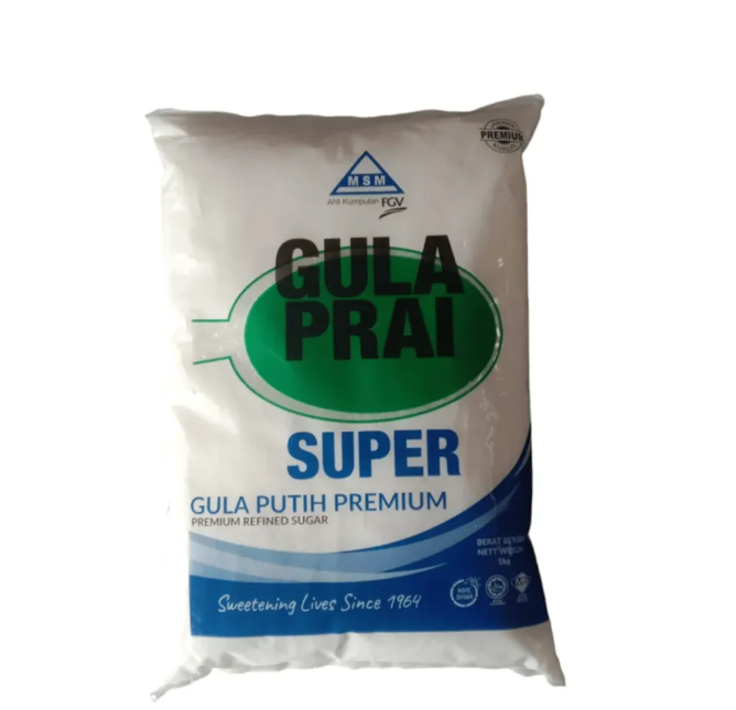 Gula Pasir Prai Premium / White Sugar (1KG) | Lazada