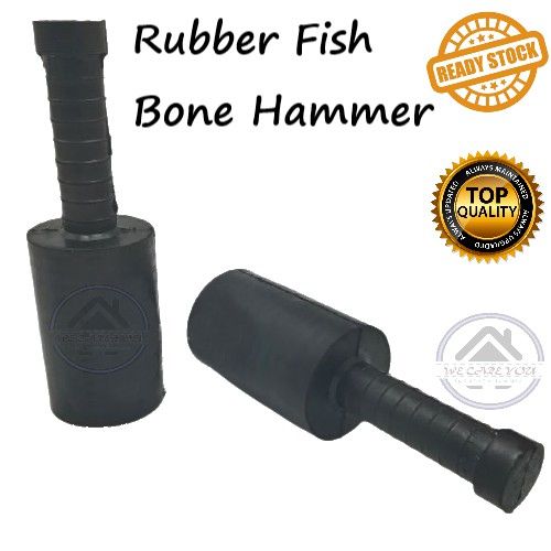 Rubber Fish Bone Hammer / Getah Tukul Ikan / Penukul Tulang Fish Hammer Hammer Getah Hmmer Getaj ...