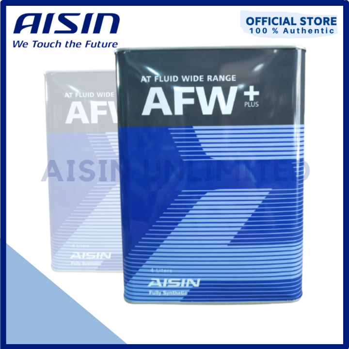 Aisin AUTOMATIC TRANSMISSION FLUID AFW+ (GAS / DSL.) 4 LITERS | Lazada PH