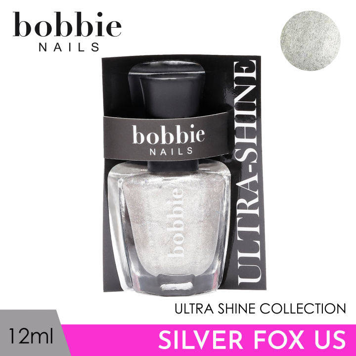 Bobbie Nails Ultra Shine Collection 2 12ml in Silver Fox US | Lazada PH
