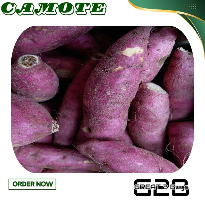 Red or Purple Skin Benguet Kamote Sweet Potato Small to Large Size 500g ...