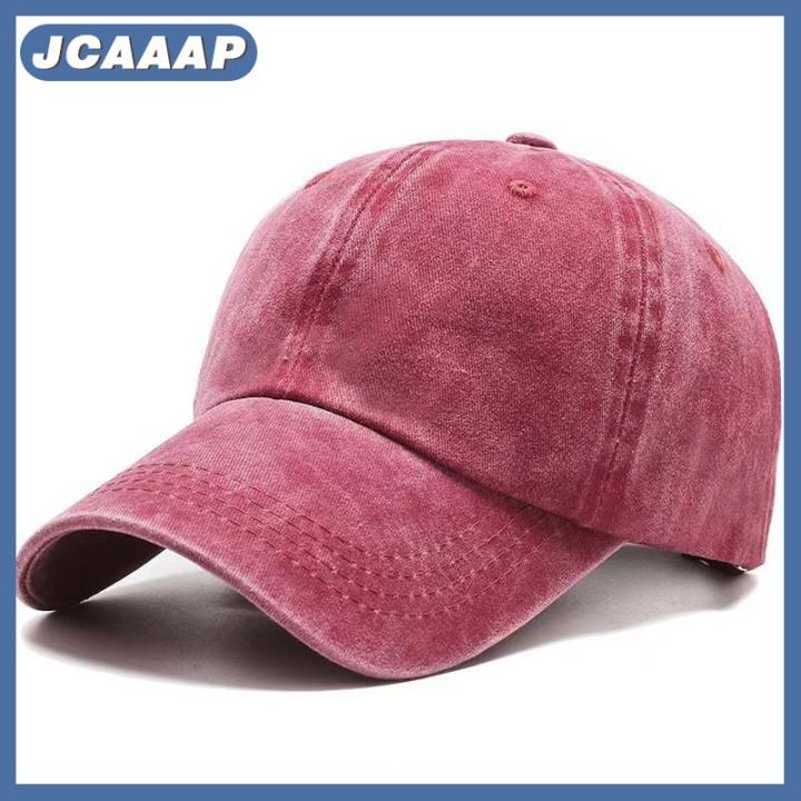 JCAAAP Baseball Cap Washed Denim Men Women Hat Vintage Hip Hop Caps ...