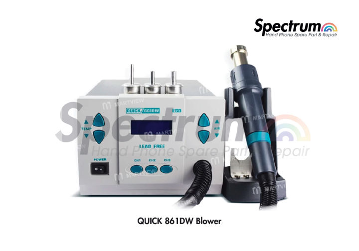 QUICK 861DW Hot Air Rework Station 1000W 220V Heat Gun Lead-free ...