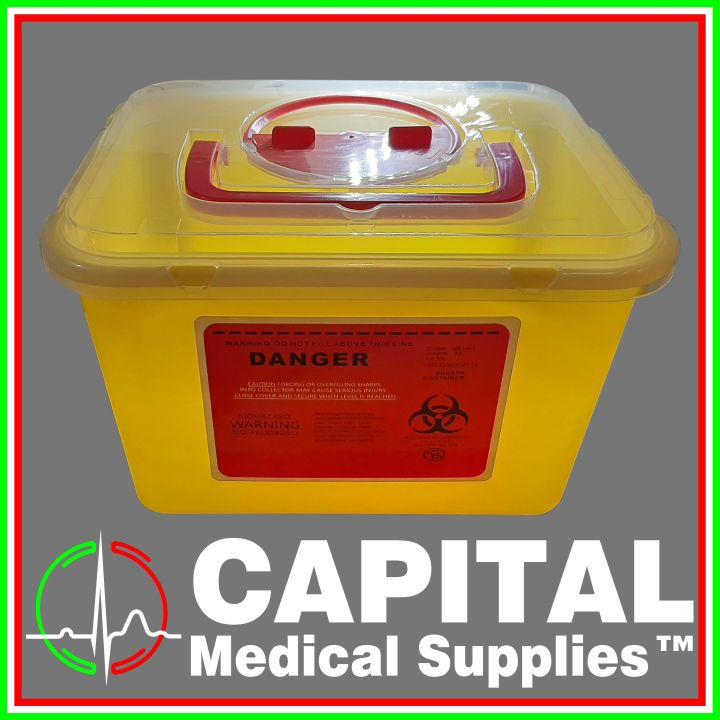 Sharps Disposable Container volume 5 ml (TRULAB) | Lazada PH