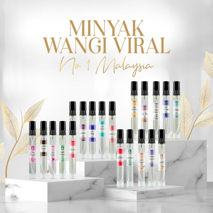 MINYAK WANGI VIRAL INSPIRED PERFUME BY EDP 12ML | Lazada