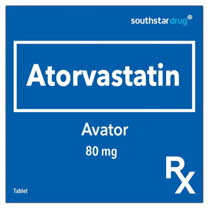 Rx: Avator 80mg Tablet | Lazada PH