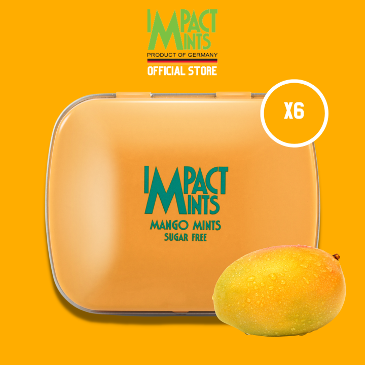 [IMPACT MINTS] Sugar-Free Mango Mints 14g x 6 | Lazada Singapore