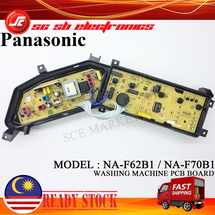 PANASONIC NA-F62B1 / NA-F70B1 WASHING MACHINE PCB BOARD (CONTROL BOARD) | Lazada