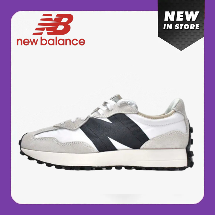 New Balance 327 Retro Sea Salt Black MS327FE-Fast Ship | Lazada PH