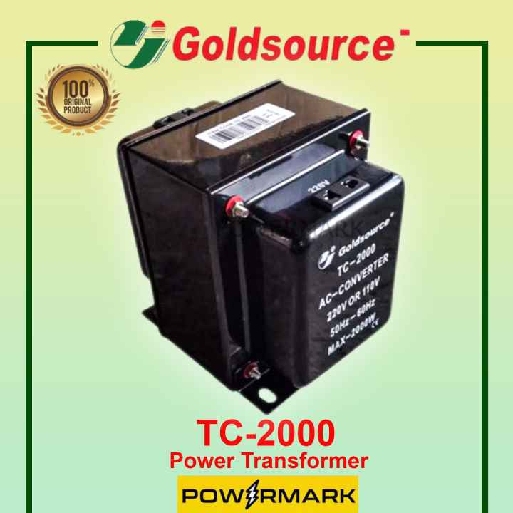 Goldsource TC-2000 Power Transformer | Lazada PH